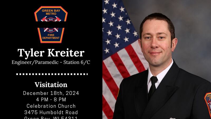 Funeral Arrangements announced for Engineer/Paramedic Tyler Kreiter Funeral Arrangements announced for Engineer/Paramedic Tyler Kreiter