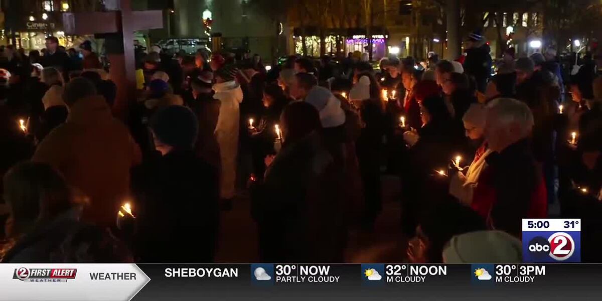 Hundreds attend vigil for Madison shooting victims Hundreds attend vigil for Madison shooting victims